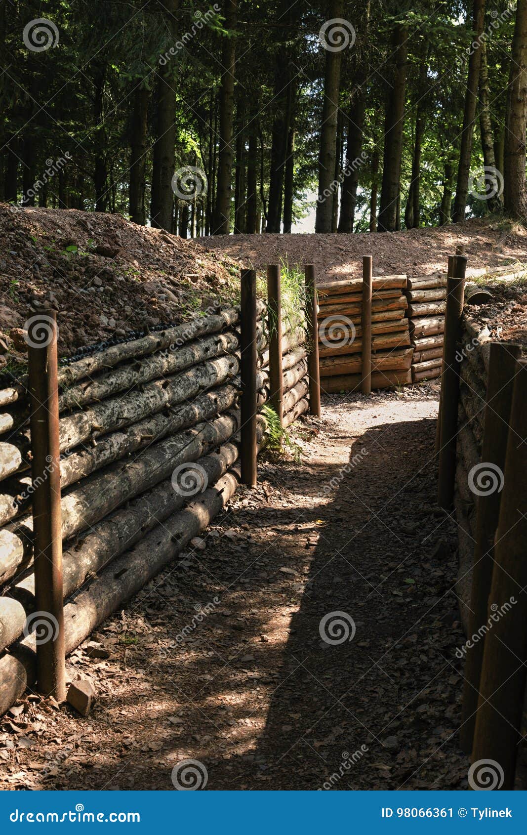 The fortified border stock image. Image of obstacles - 98066361