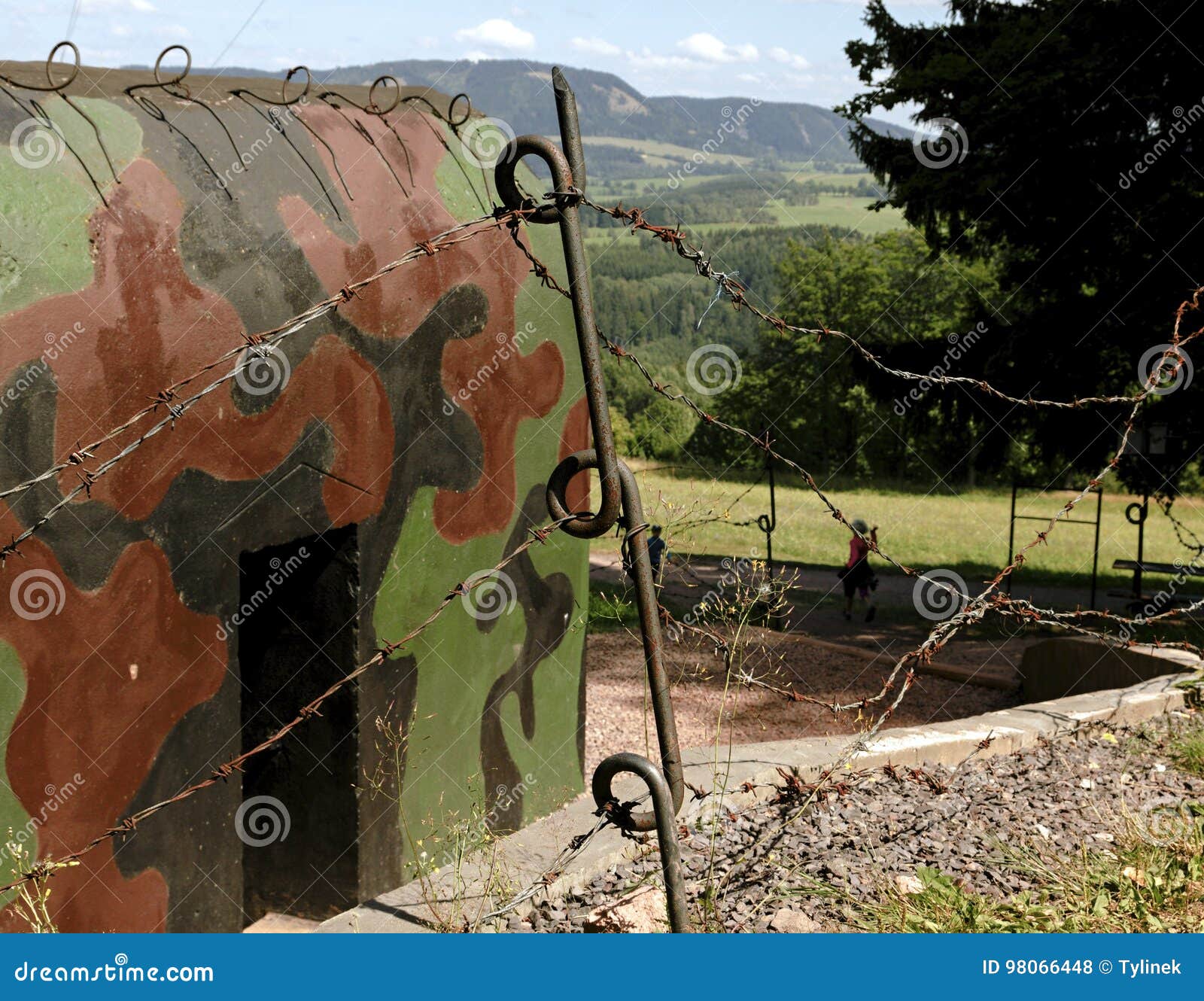 The fortified border stock photo. Image of underground - 98066448