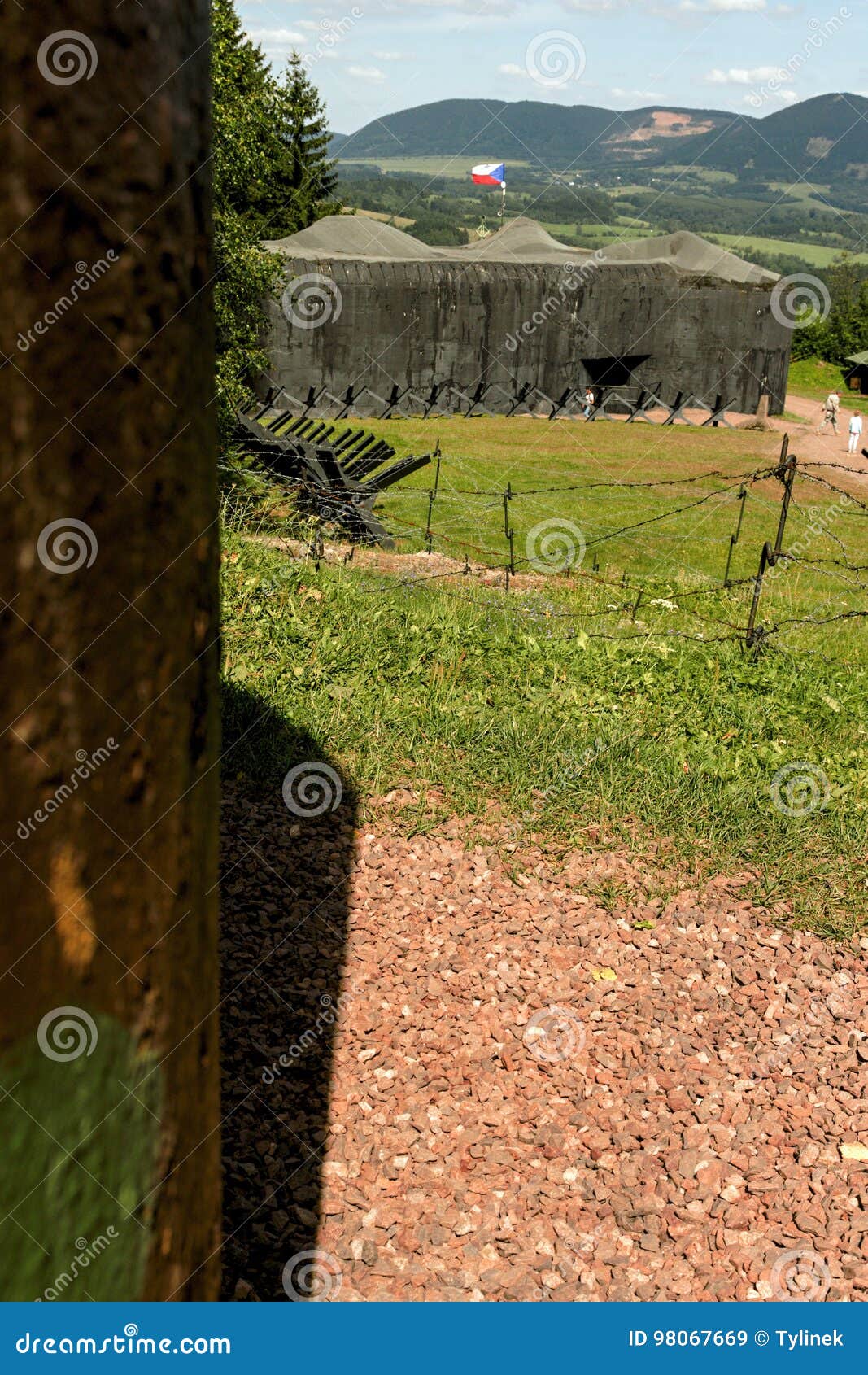 The fortified border stock image. Image of shooting, borderlands - 98067669
