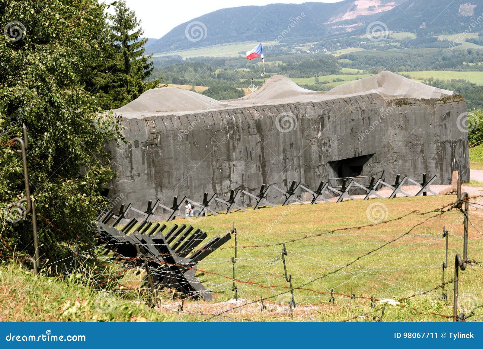 The fortified border stock image. Image of architecture - 98067711