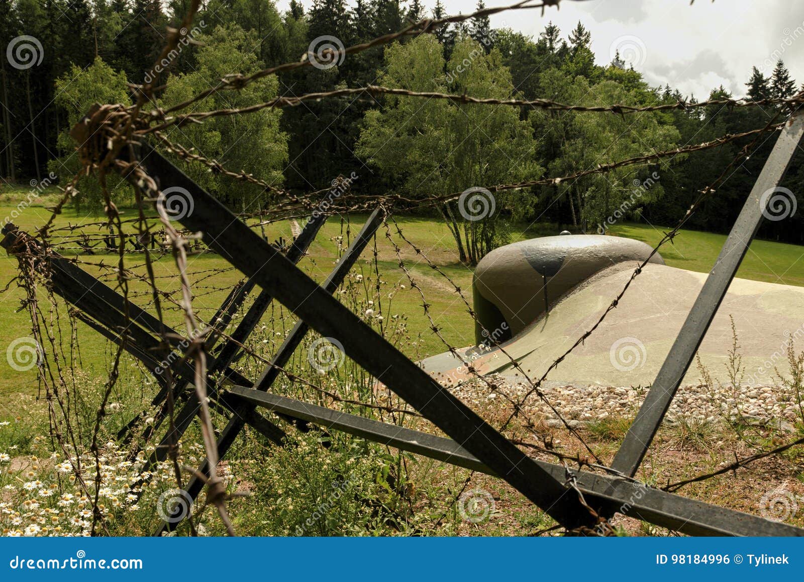 The fortified border stock photo. Image of architecture - 98184996