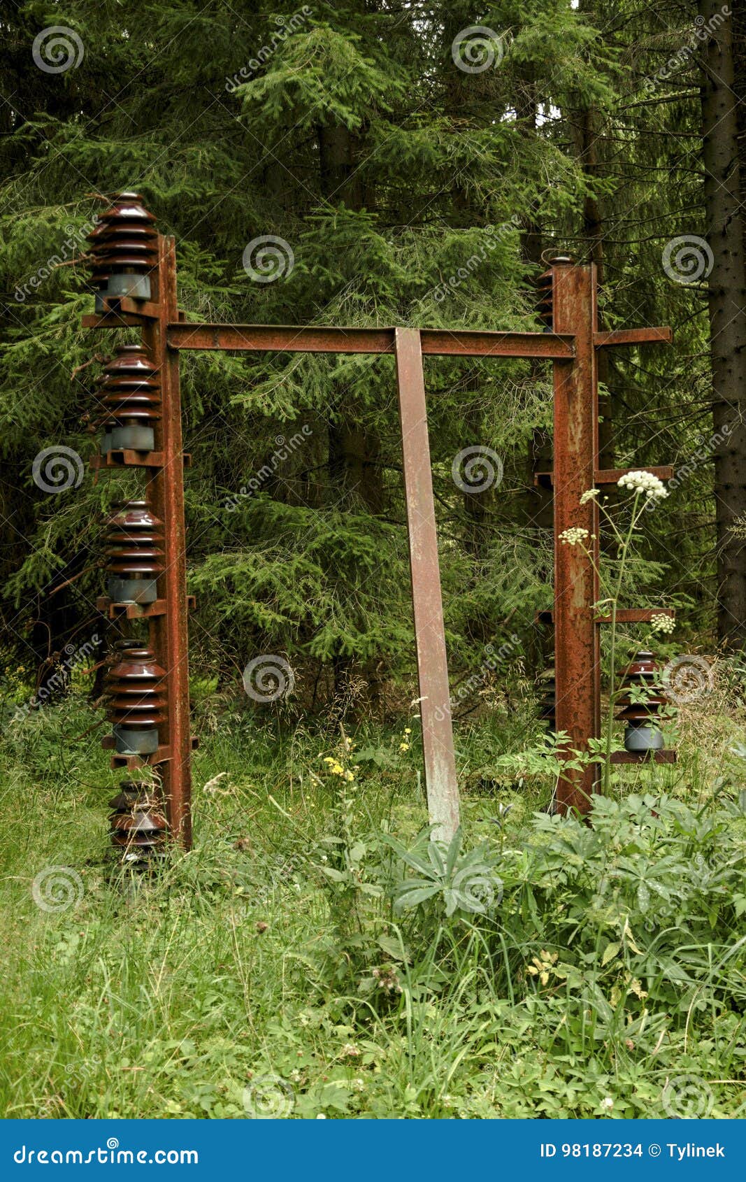 The fortified border stock photo. Image of military, obstacles - 98187234