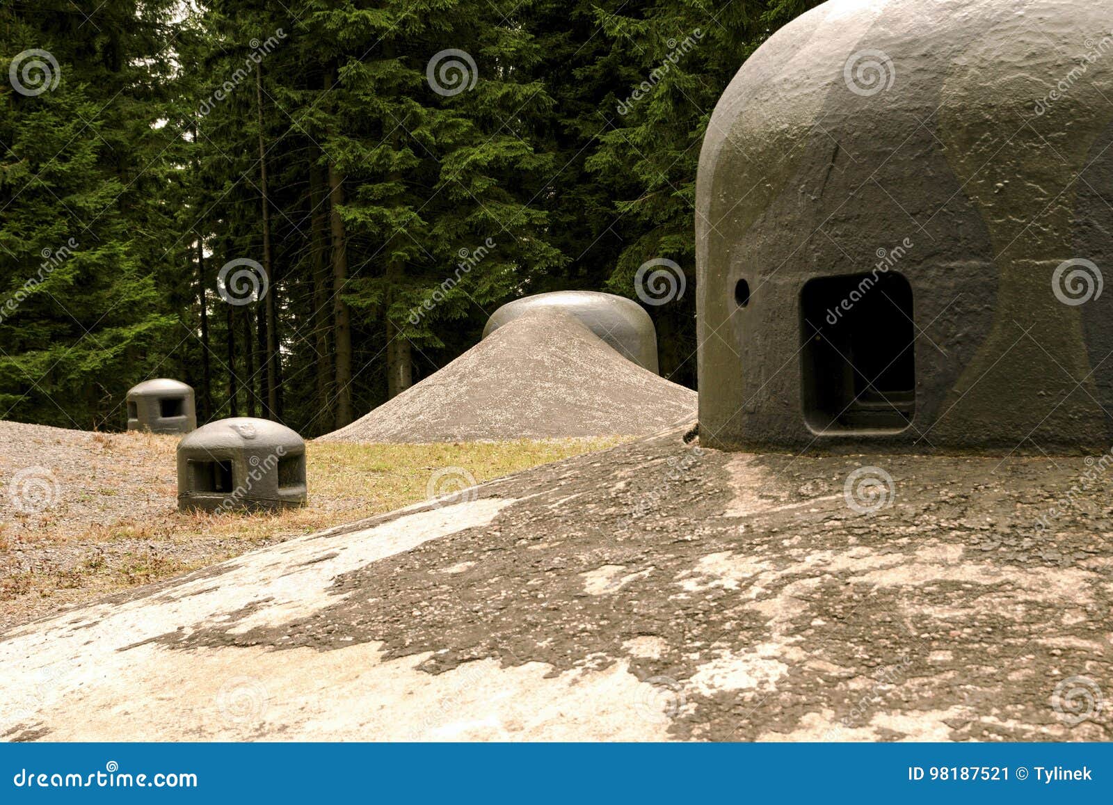 The fortified border stock image. Image of camouflage - 98187521