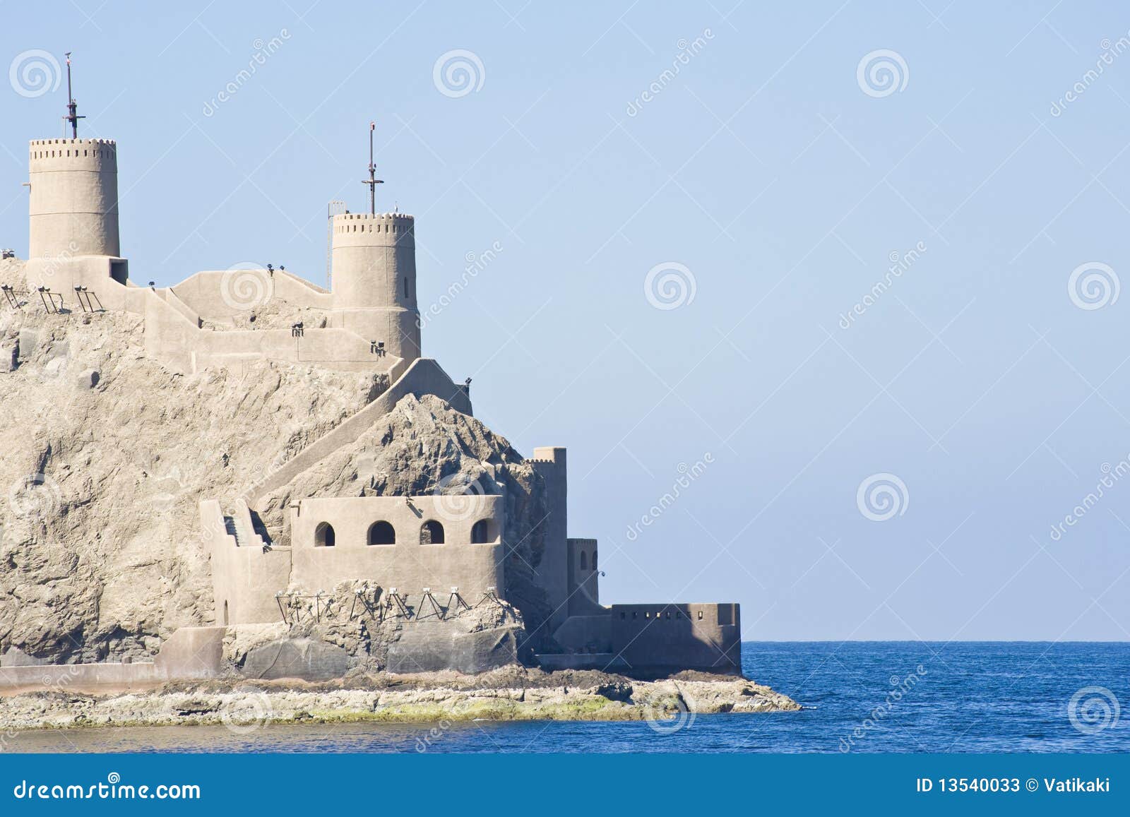 Fortified building stock image. Image of attack, canon - 13540033