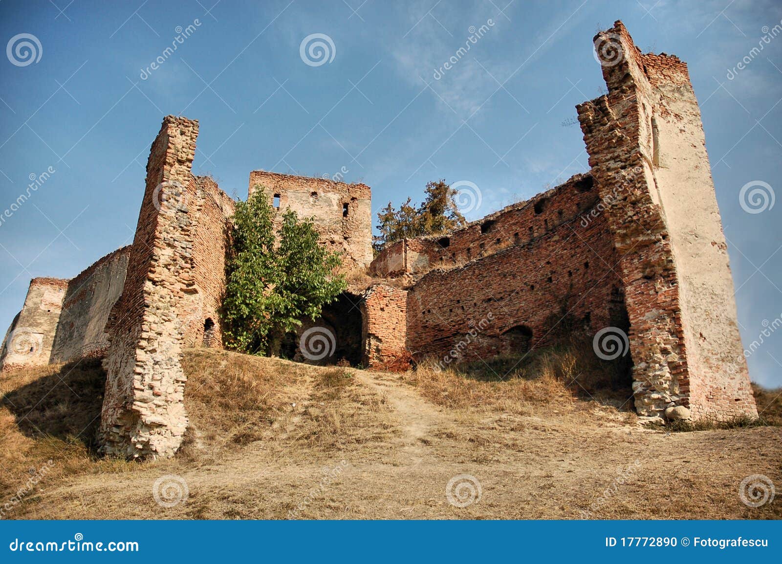 Fortified Fortress stock photo. Image of subversion, ruins - 17772890