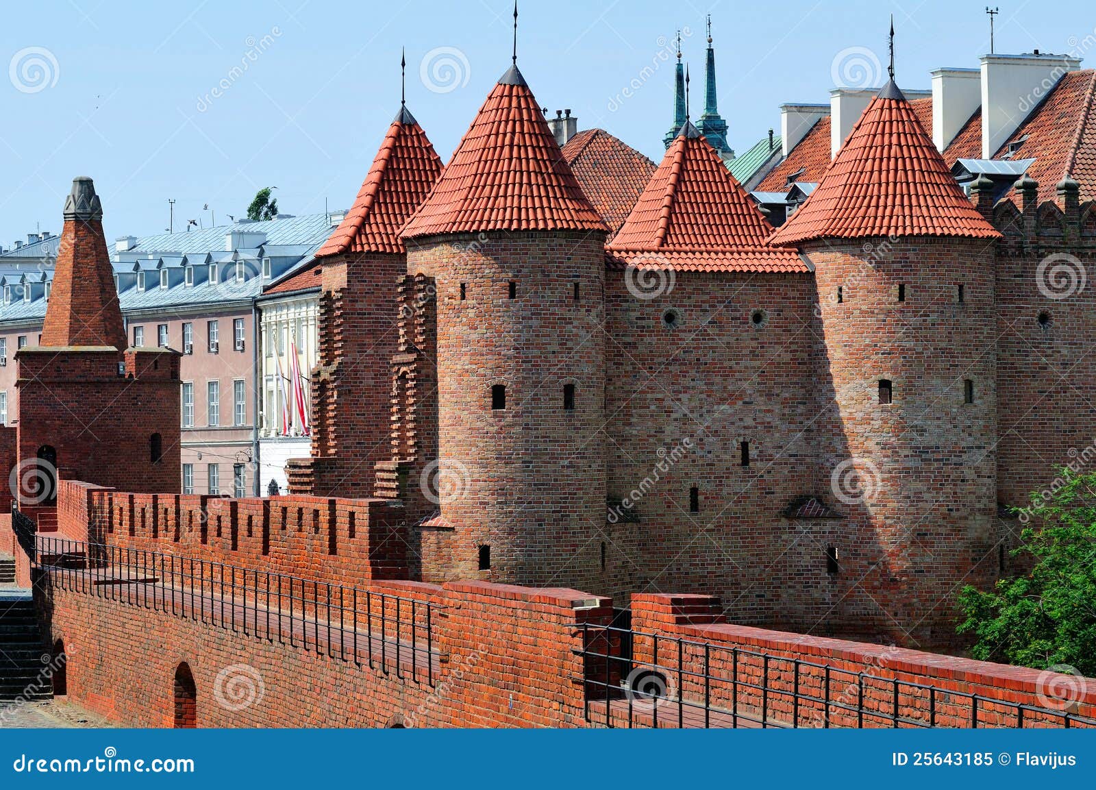 Fortified medieval outpost stock image. Image of heritage - 25643185