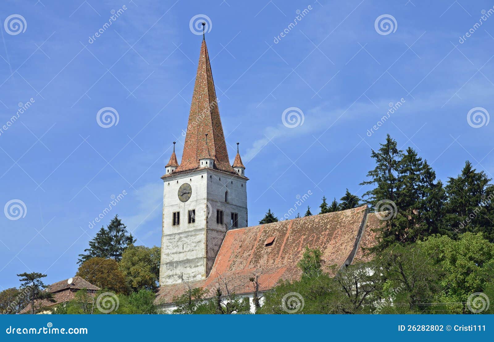 Fortified monastery stock photo. Image of prayer, fortified - 26282802