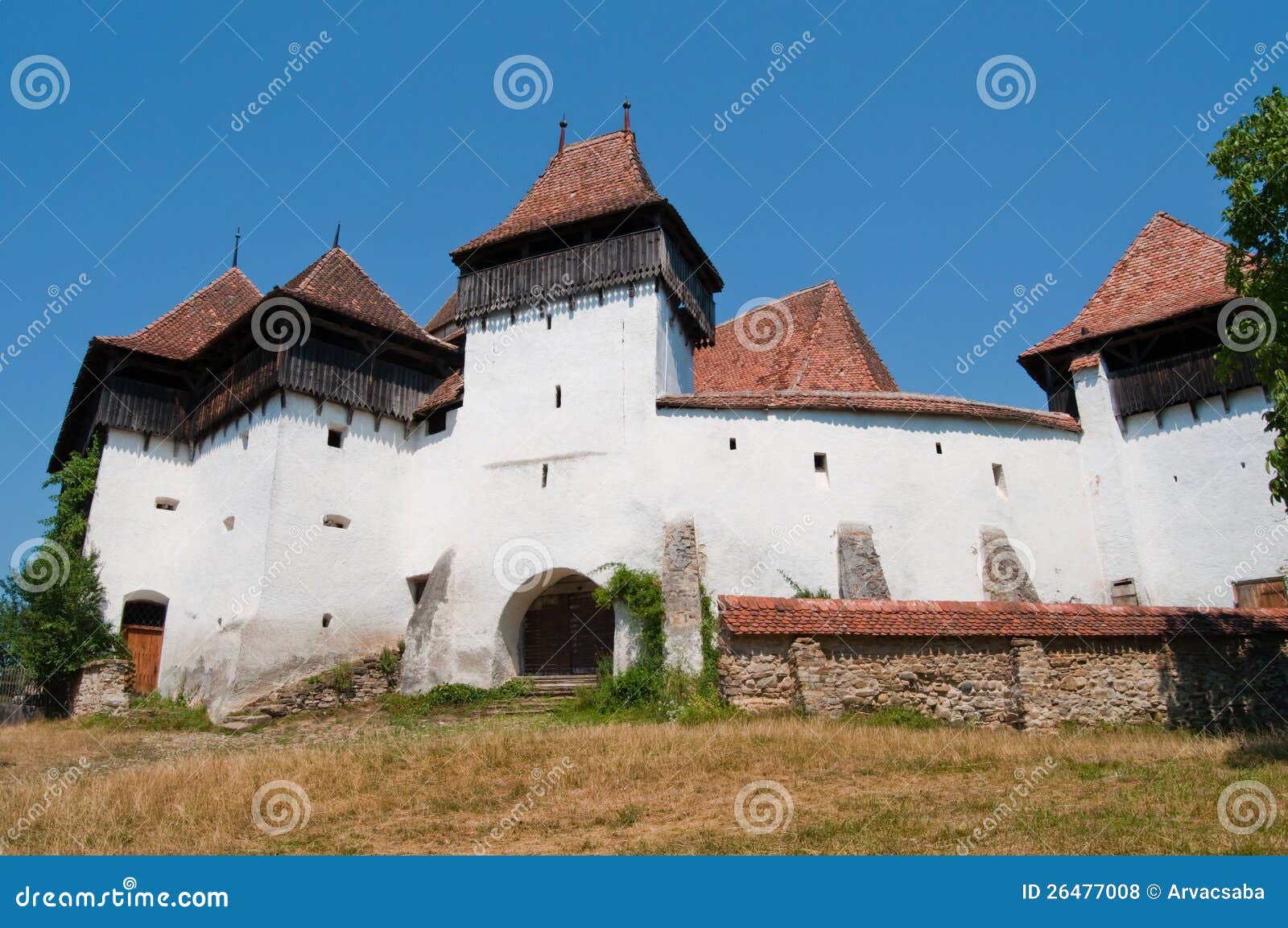 Fortified Temple stock photo. Image of romania, fortified - 26477008
