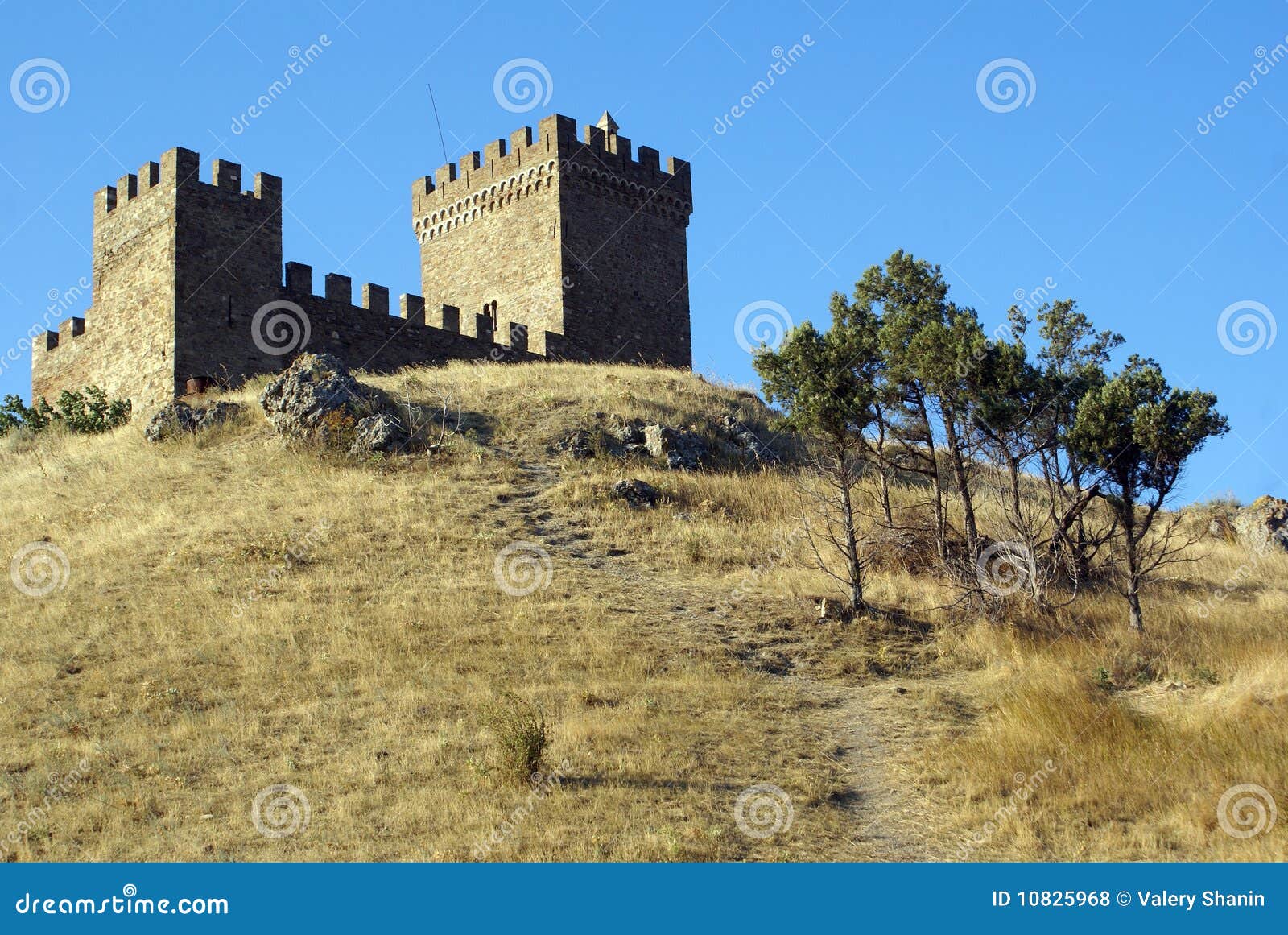 Fortress stock photo. Image of destinations, construction - 10825968