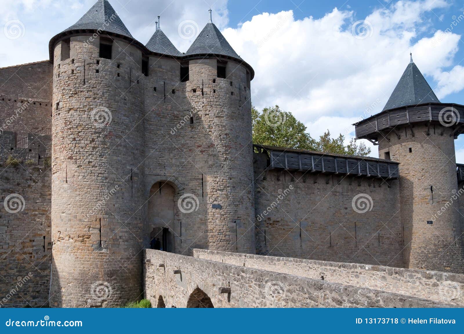 Fortress stock photo. Image of citadel, french, gothic - 13173718