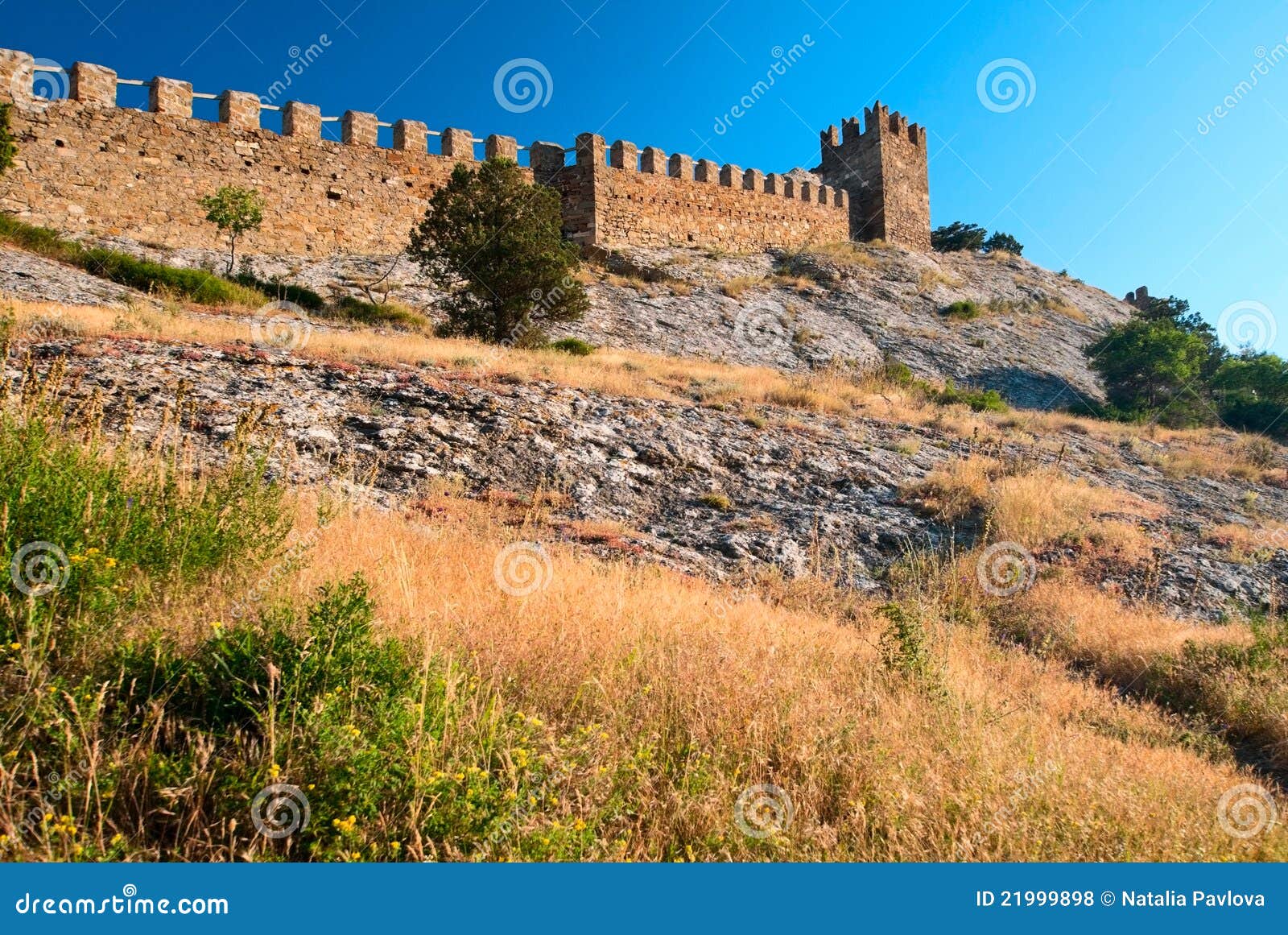 Fortress stock photo. Image of stone, fort, fortress - 21999898