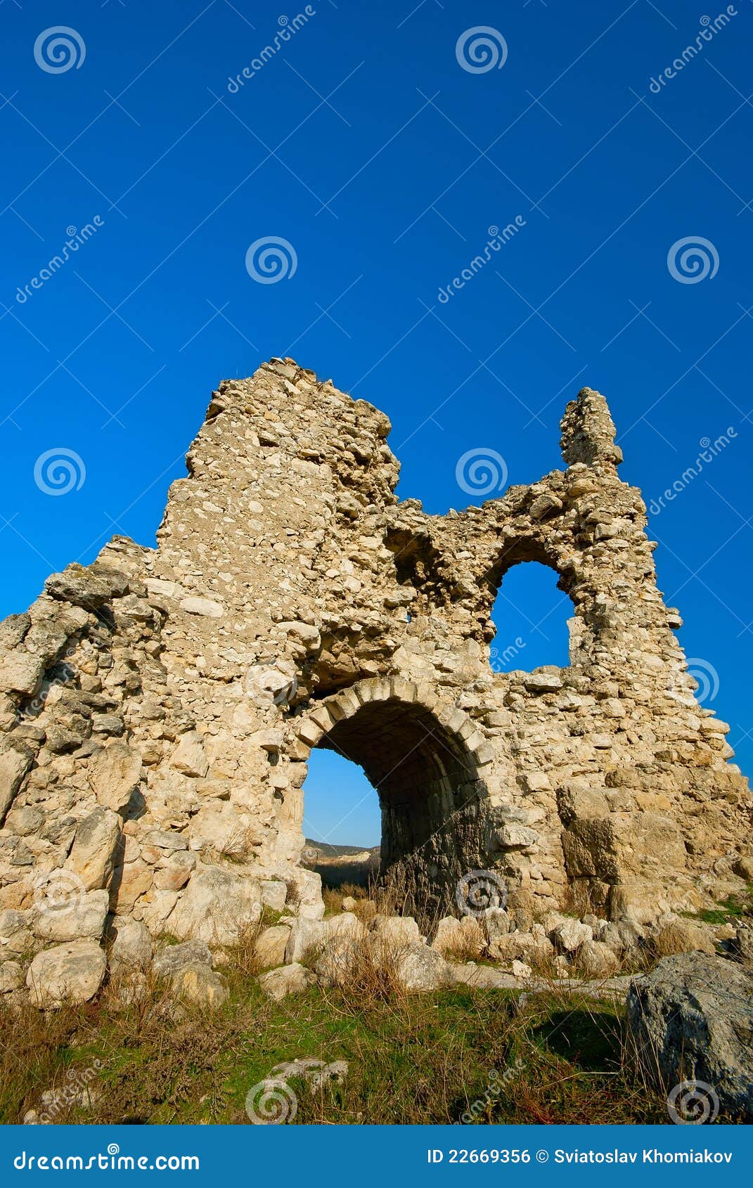 Fortress stock photo. Image of building, brick, archeology - 22669356