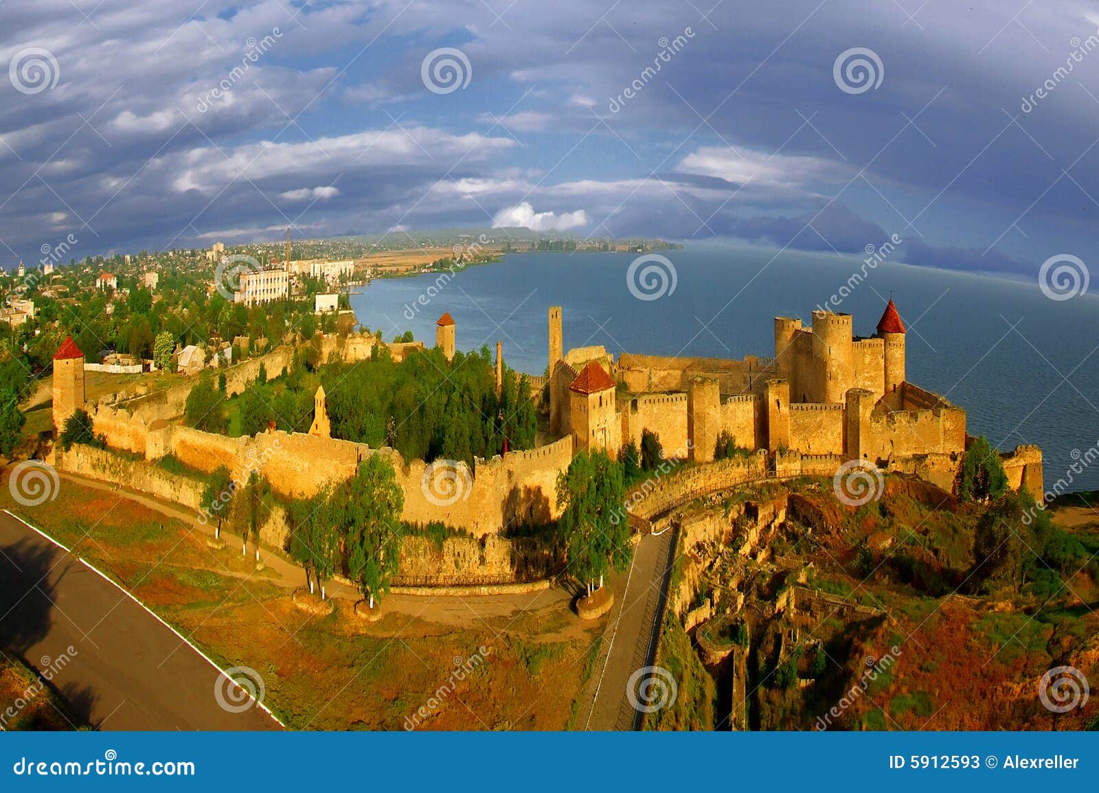 Fortress. stock image. Image of fortress, wall, digital - 5912593