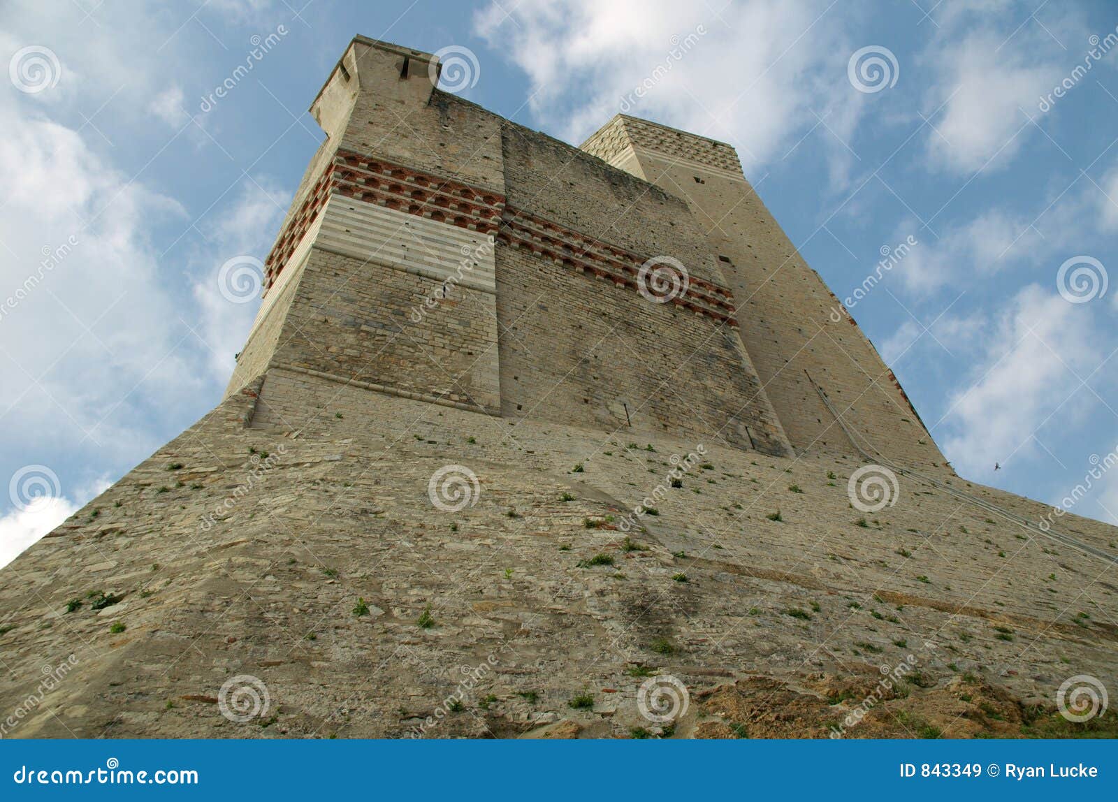 Fortress stock image. Image of fortress, high, italy, imposing - 843349