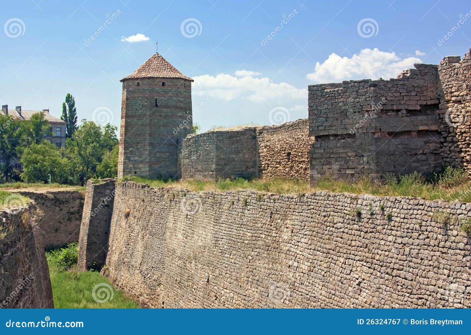 Fortress Akkerman, Ukraine stock image. Image of akkerman - 26324767