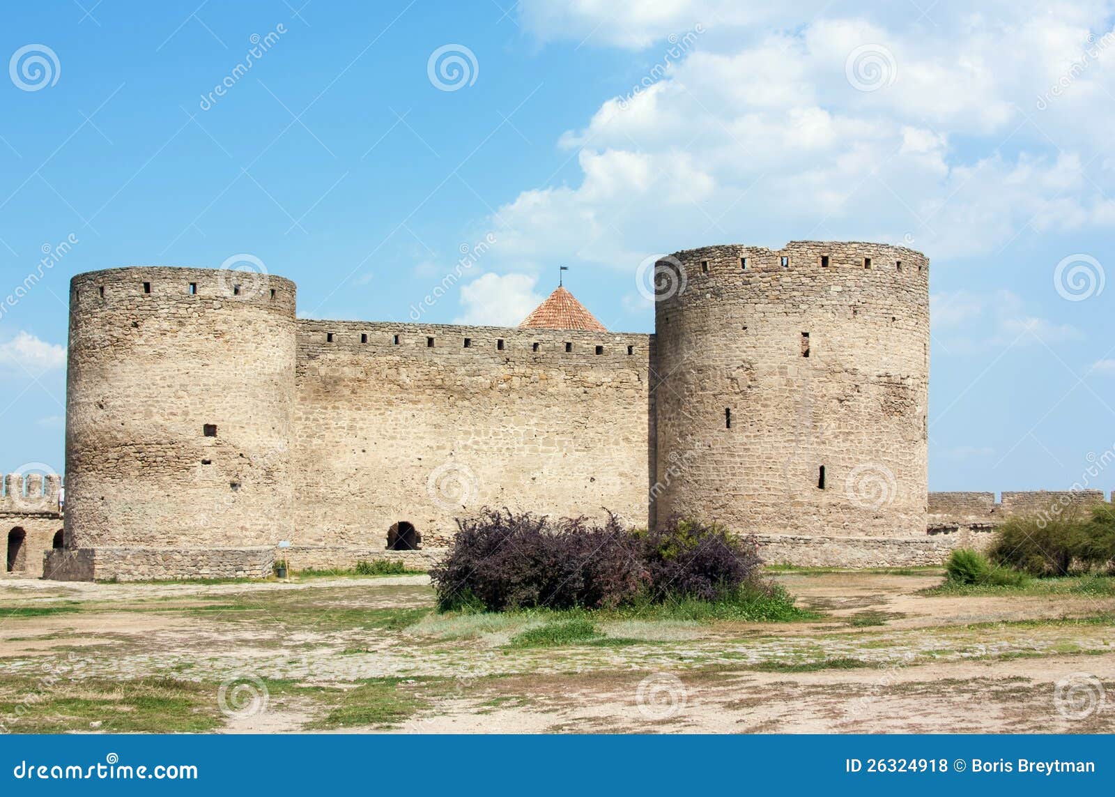 Fortress Akkerman, Ukraine stock photo. Image of ukraine - 26324918
