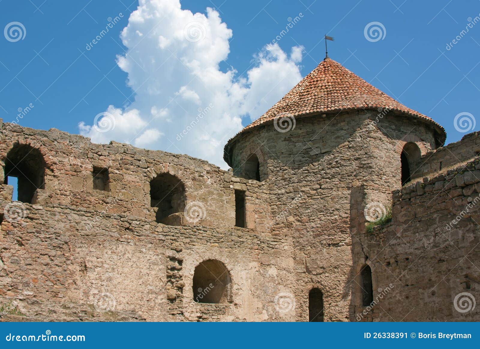 Fortress Akkerman, Ukraine stock image. Image of buildings - 26338391