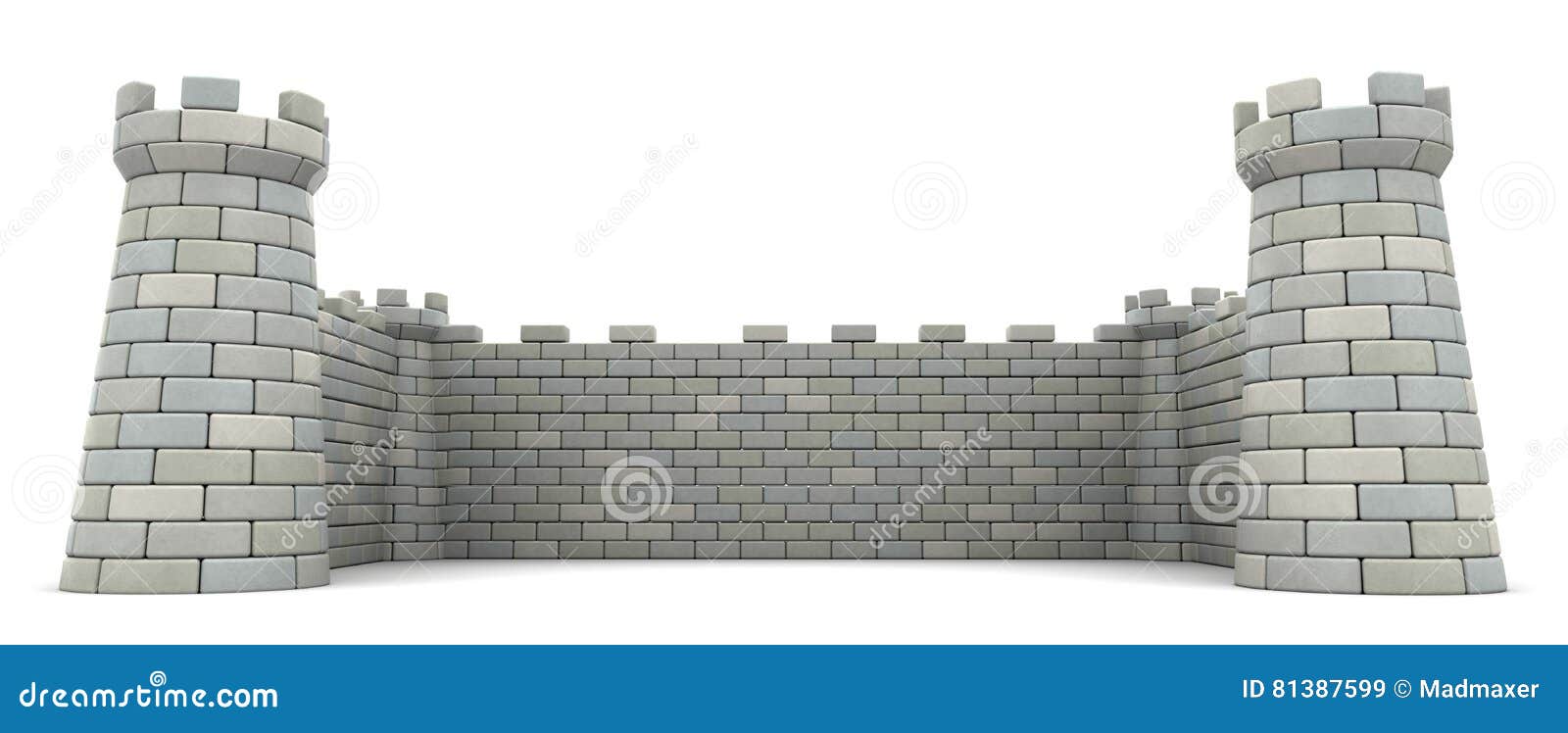 Fortress Cartoon Vector | CartoonDealer.com #25530813