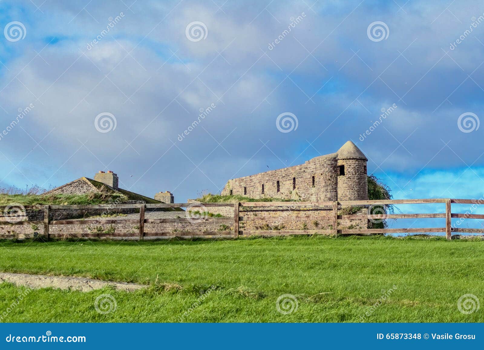 Fortress at Duncannon stock photo. Image of ocean, proud - 65873348