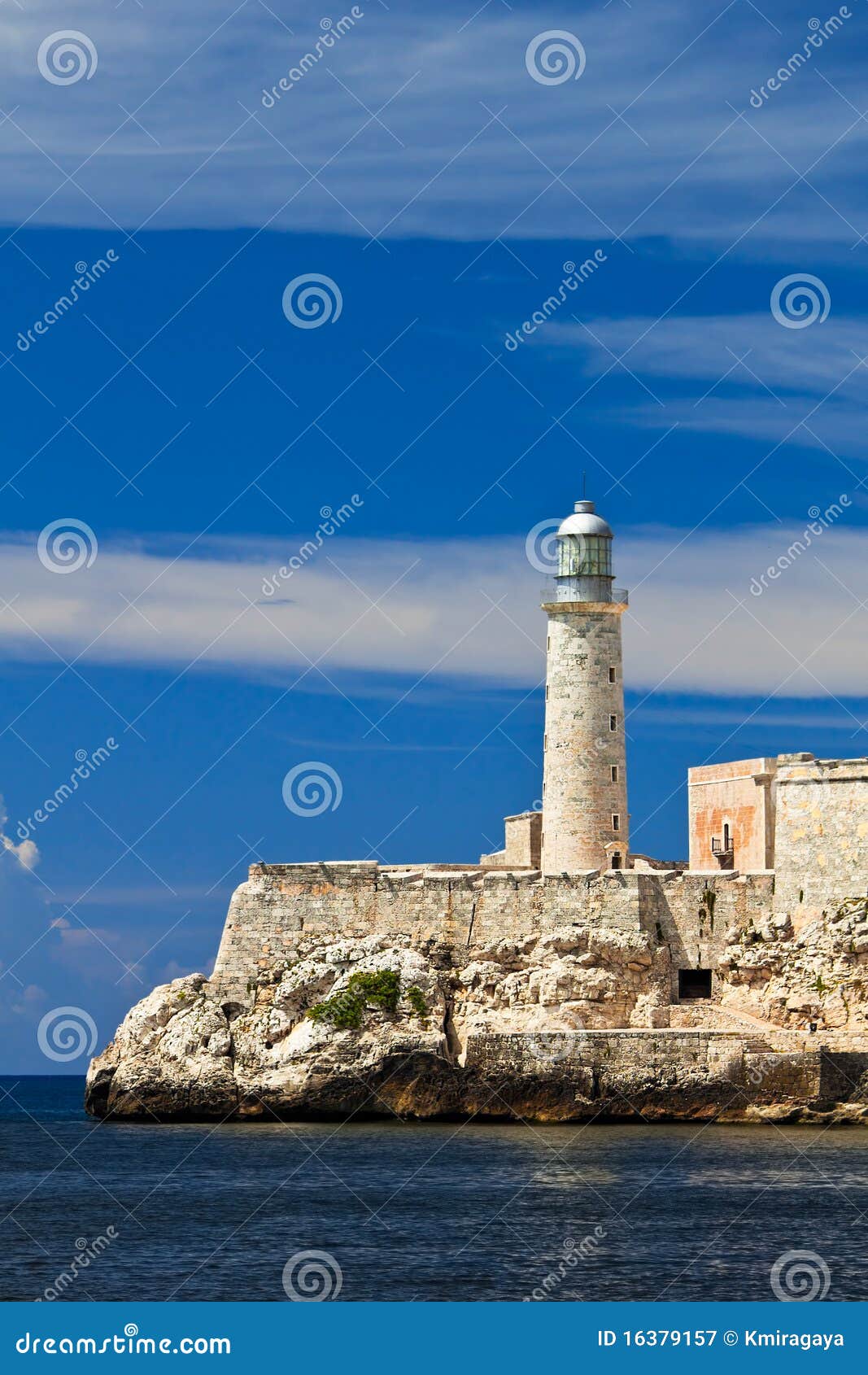 Fortress of El Morro in Havana, Cuba Stock Image - Image of heritage ...