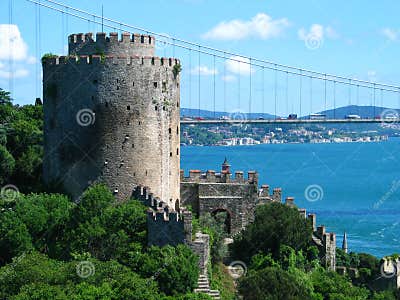 Fortress of Europe stock image. Image of constantinople - 5500397