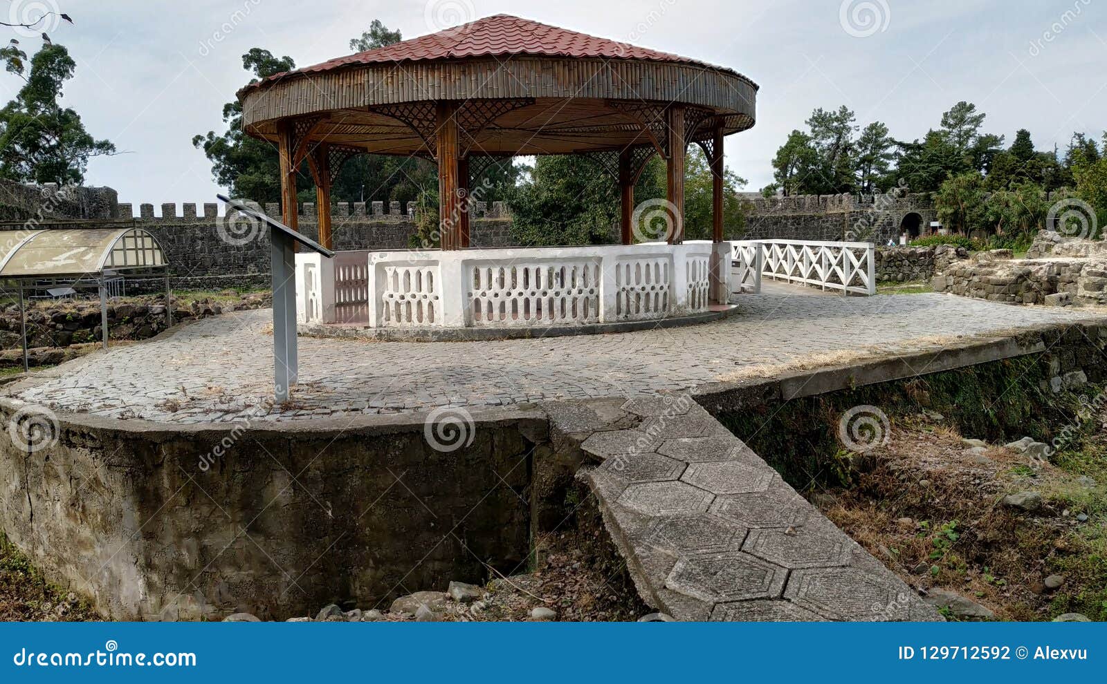 Fortress of Gonio, Georgia, Adjara 2018 Stock Photo - Image of fontance ...