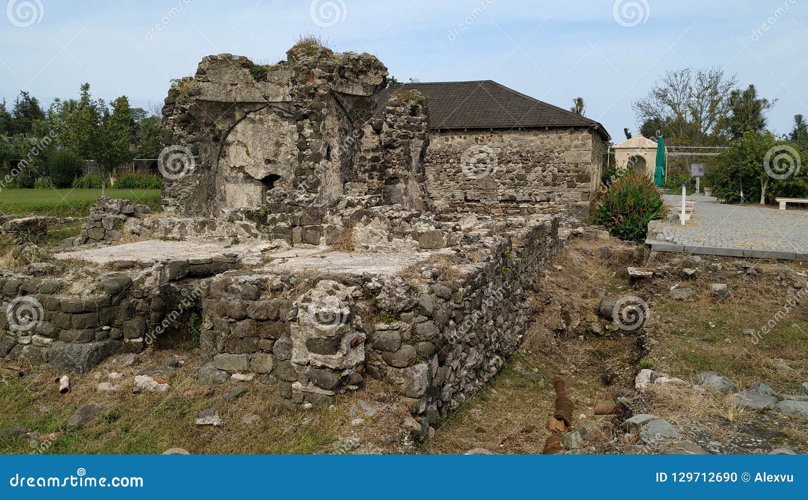 Fortress of Gonio, Georgia, Adjara 2018 Stock Photo - Image of ...