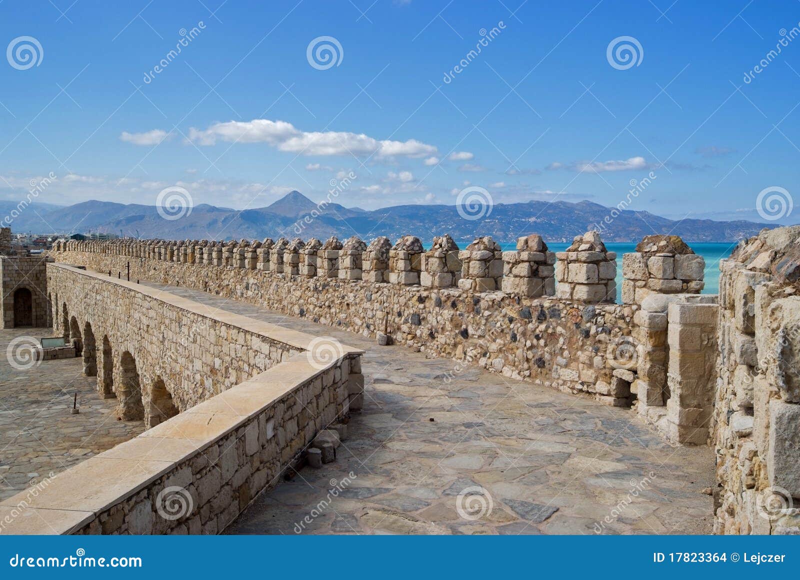 The Fortress at Heraklion City - Crete Stock Photo - Image of defense ...