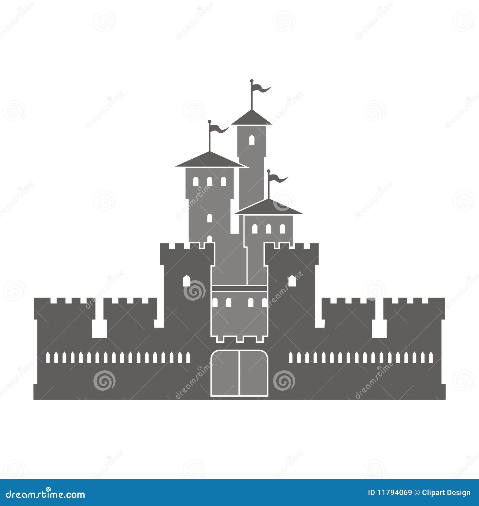 Fortress Illustration | CartoonDealer.com #11794069