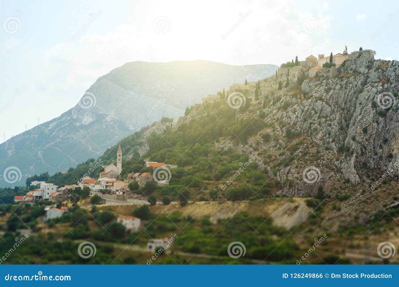 Fortress of Klis. stock photo. Image of building, hill - 126249866 Fortress of Klis. stock photo. Image of building, hill - 126249866