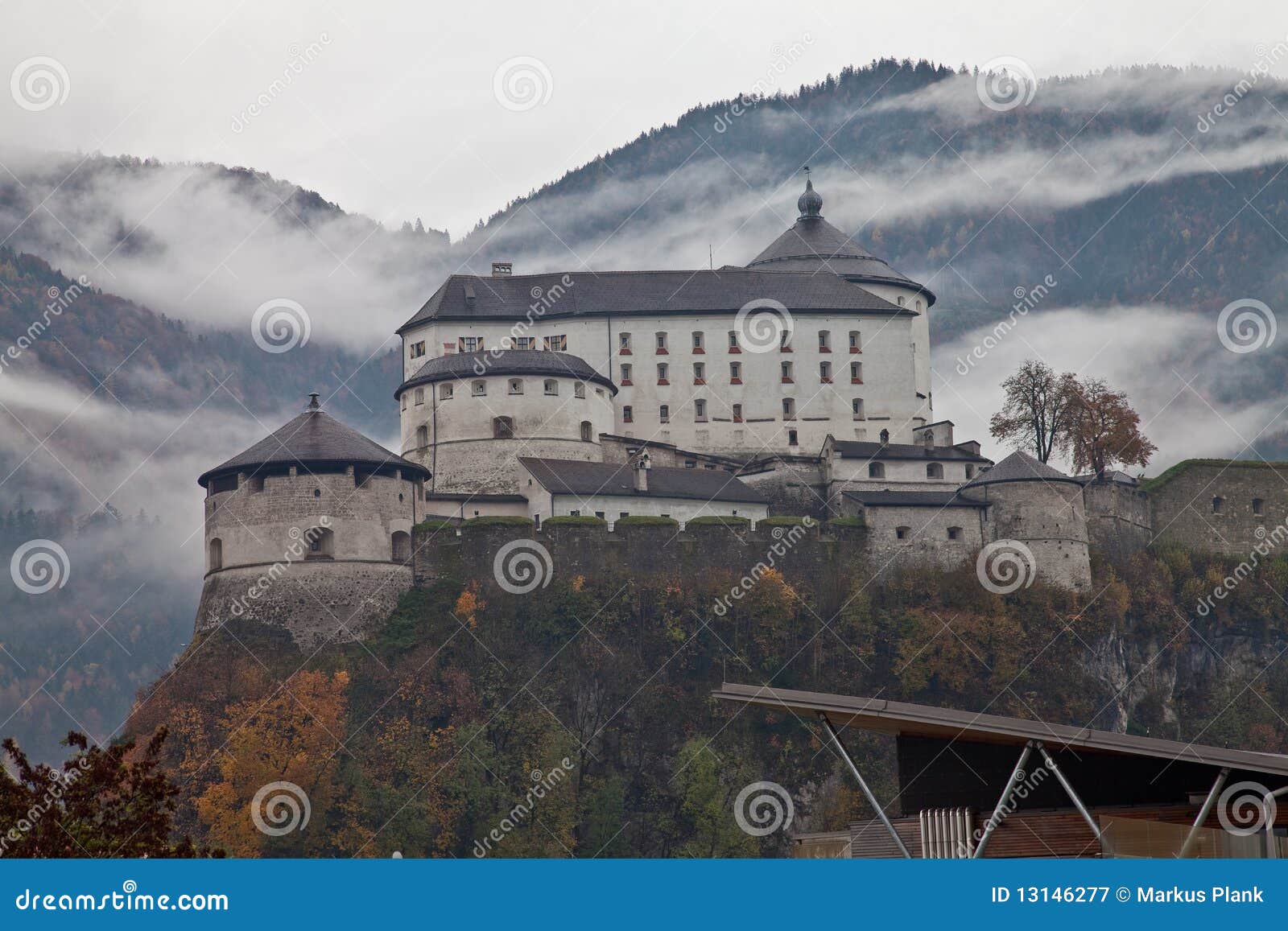 Fortress of Kufstein stock image. Image of station, kaiser - 13146277
