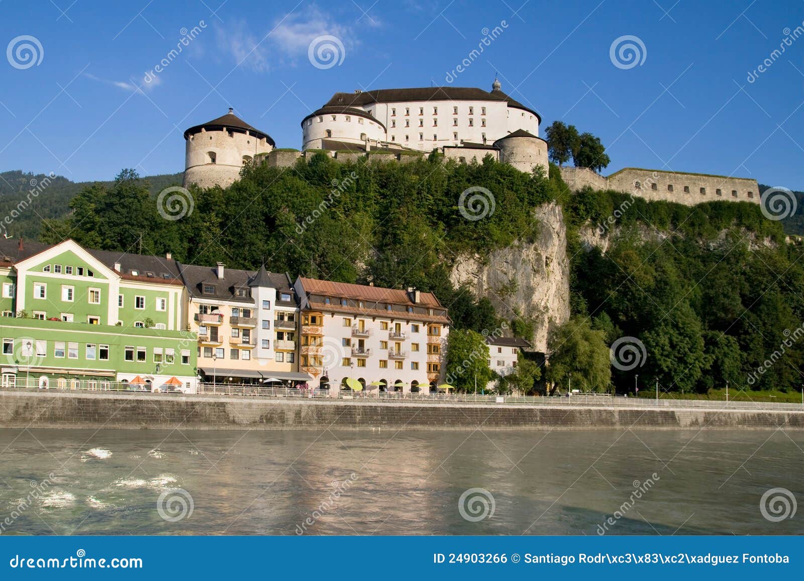 Fortress of Kufstein stock photo. Image of town, medieval - 24903266