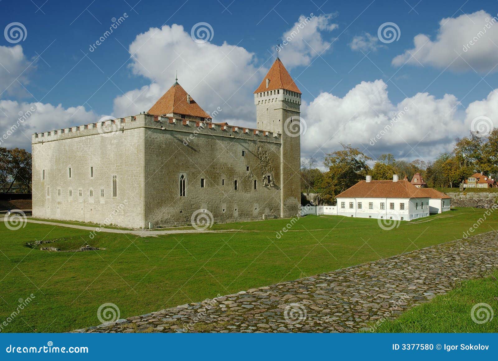 Fortress in Kuressaare stock photo. Image of design, history - 3377580