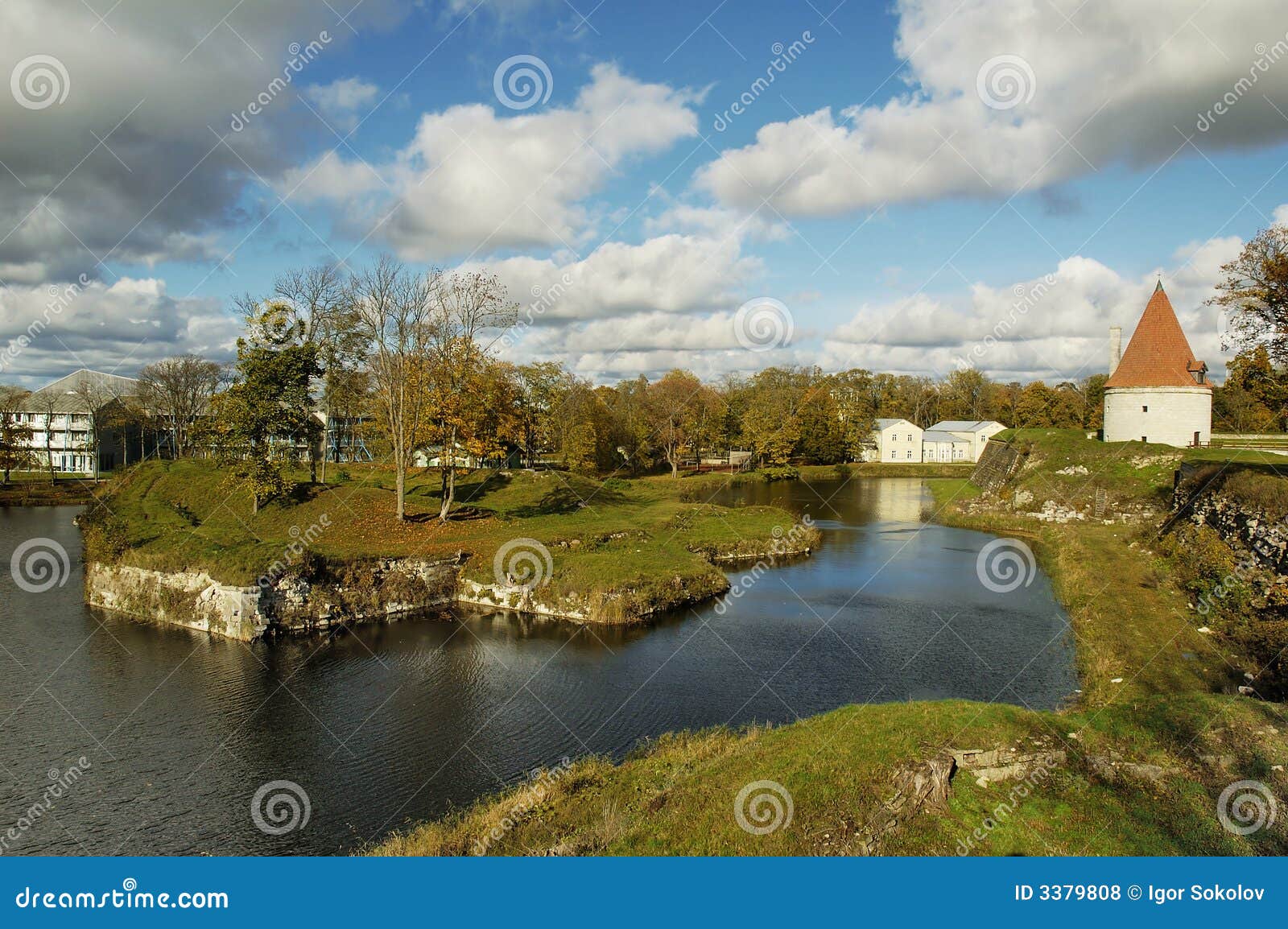 Fortress in Kuressaare stock photo. Image of design, background - 3379808