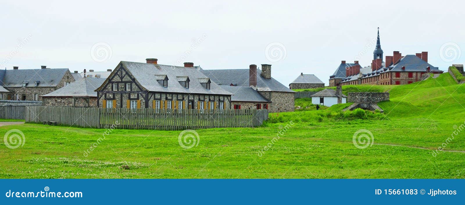 Fortress Louisbourg stock image. Image of site, fortress - 15661083