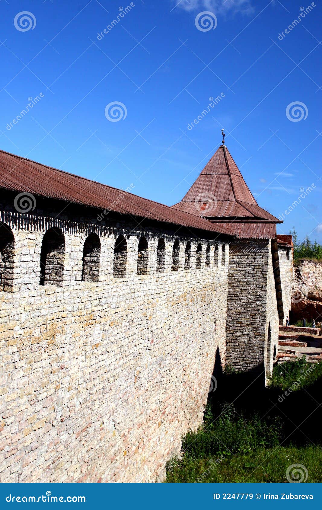 Fortress Oreshek Shlisselburg Stock Image - Image of russian, nature ...