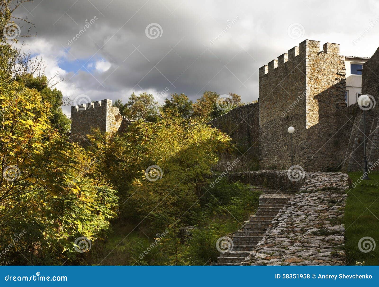 Fortress of Samuil in Ohrid. Macedonia Stock Photo - Image of macedonia ...