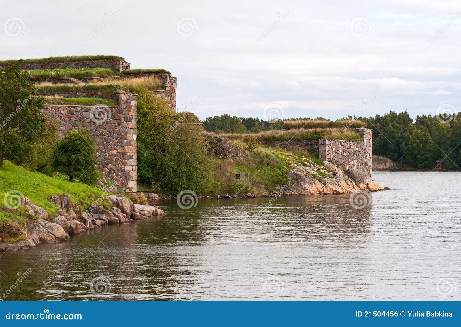 Fortress of Suomenlinna (Sveaborg) Stock Photo - Image of autumn ...