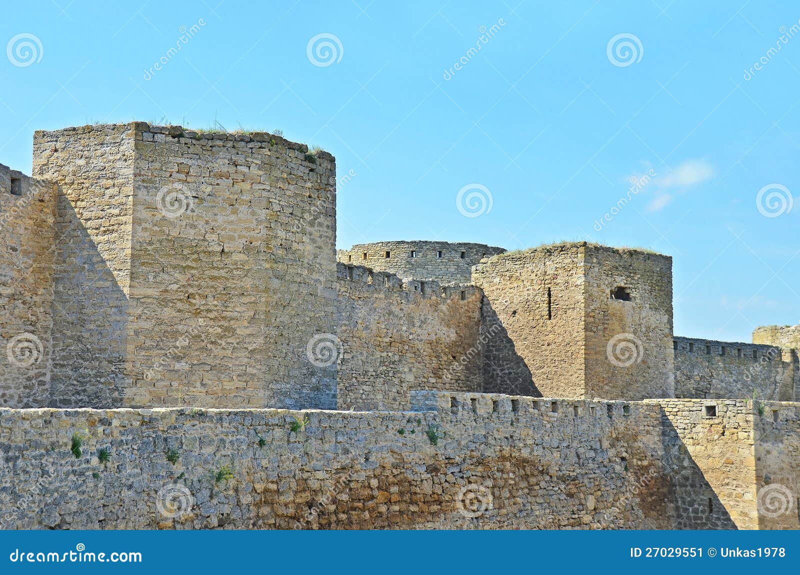 Fortress tower stock image. Image of antique, citadel - 27029551