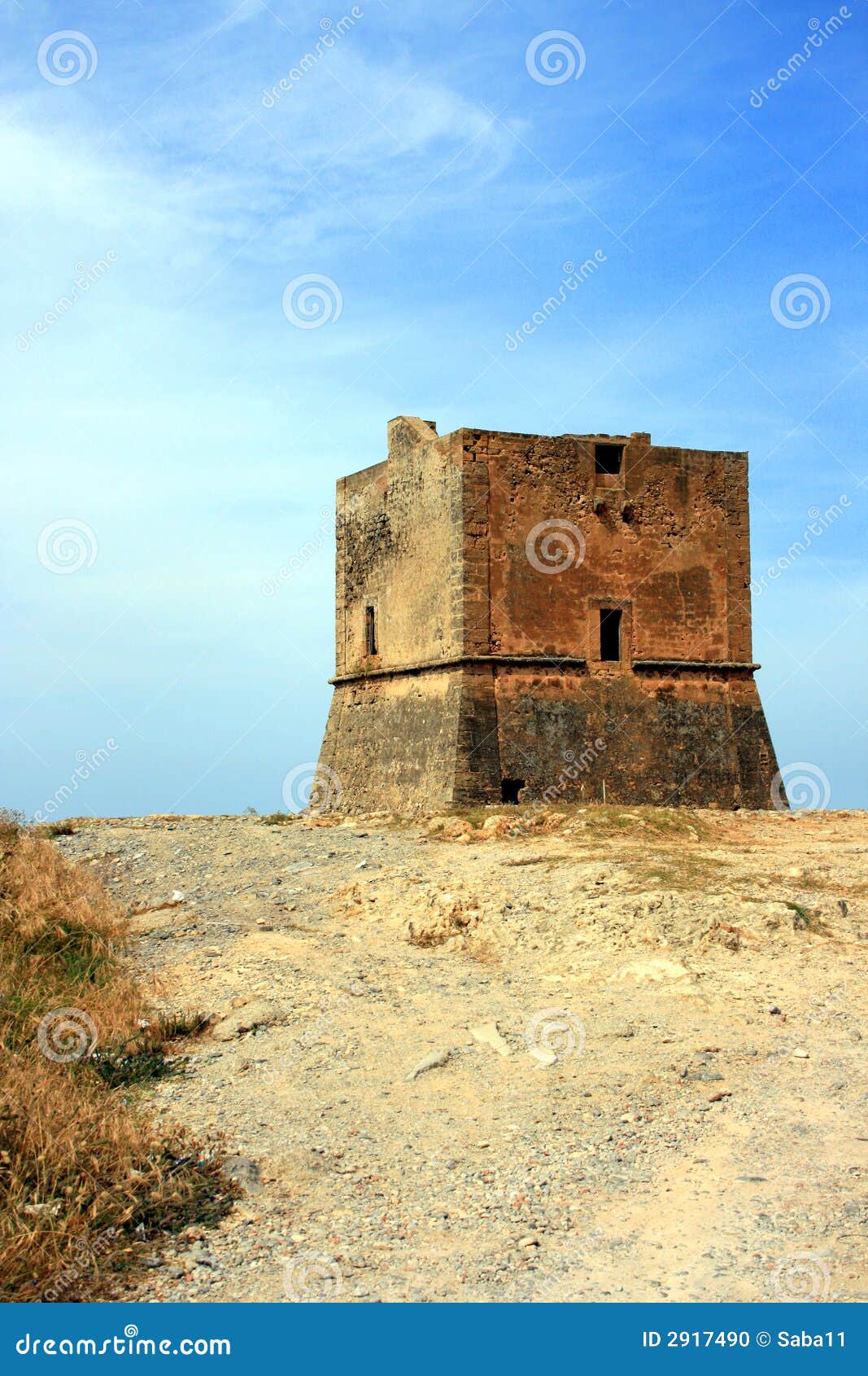 Fortress tower stock photo. Image of structure, normand - 2917490