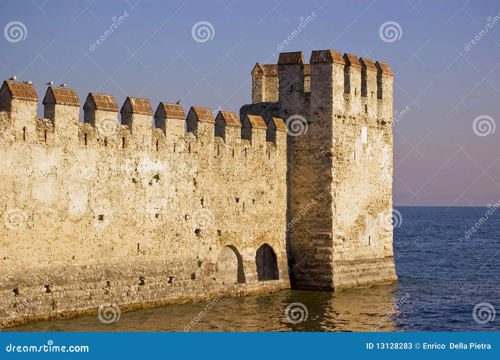 The fortress wall stock image. Image of architecture - 13128283
