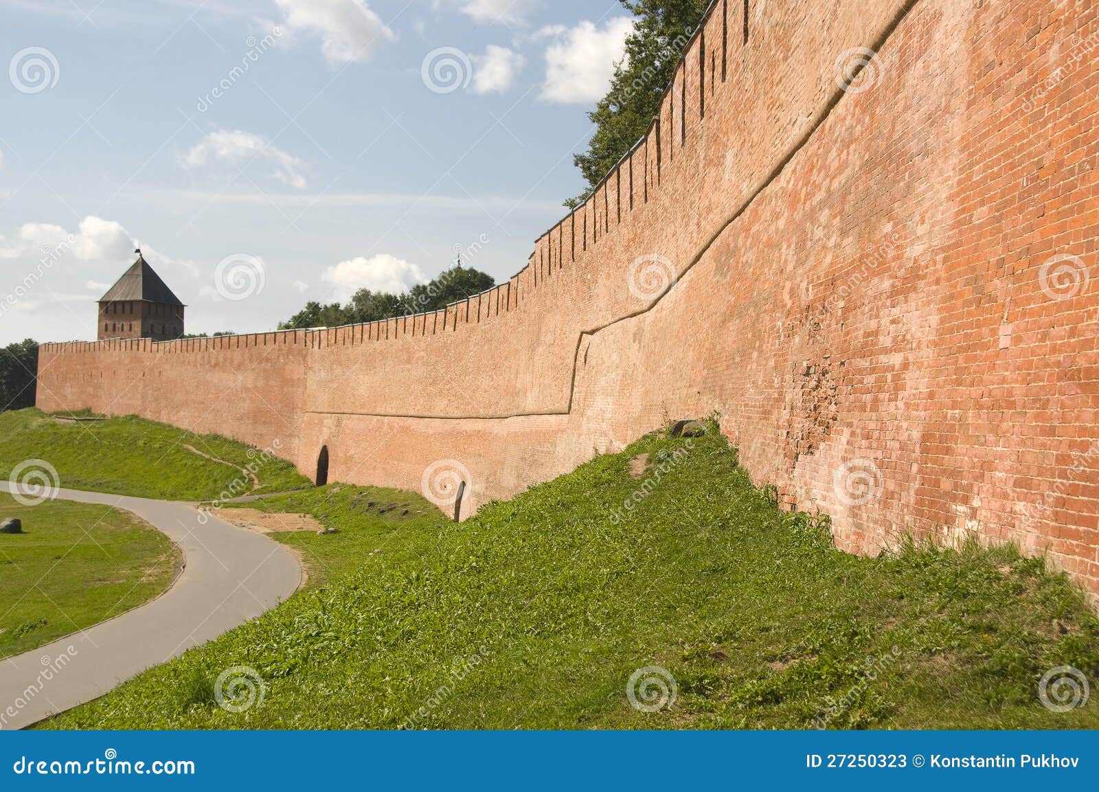 Fortress wall stock image. Image of city, protection - 27250323