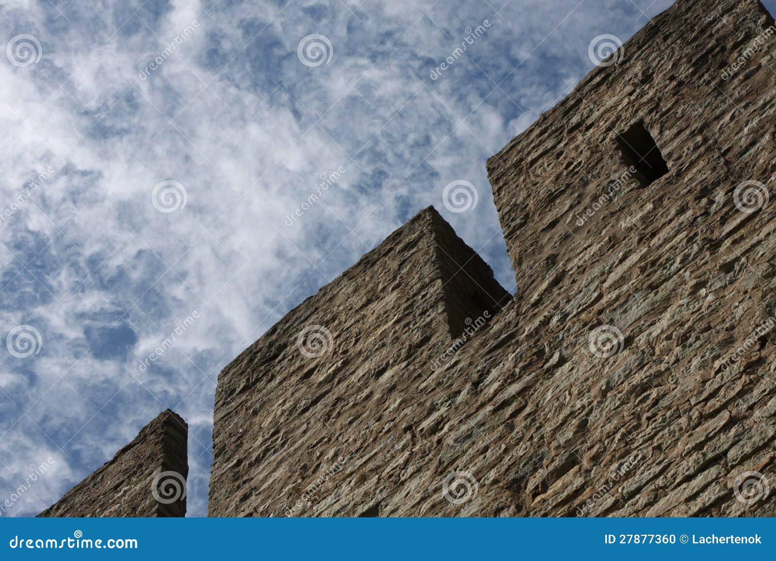 The fortress wall stock photo. Image of bricks, ages - 27877360