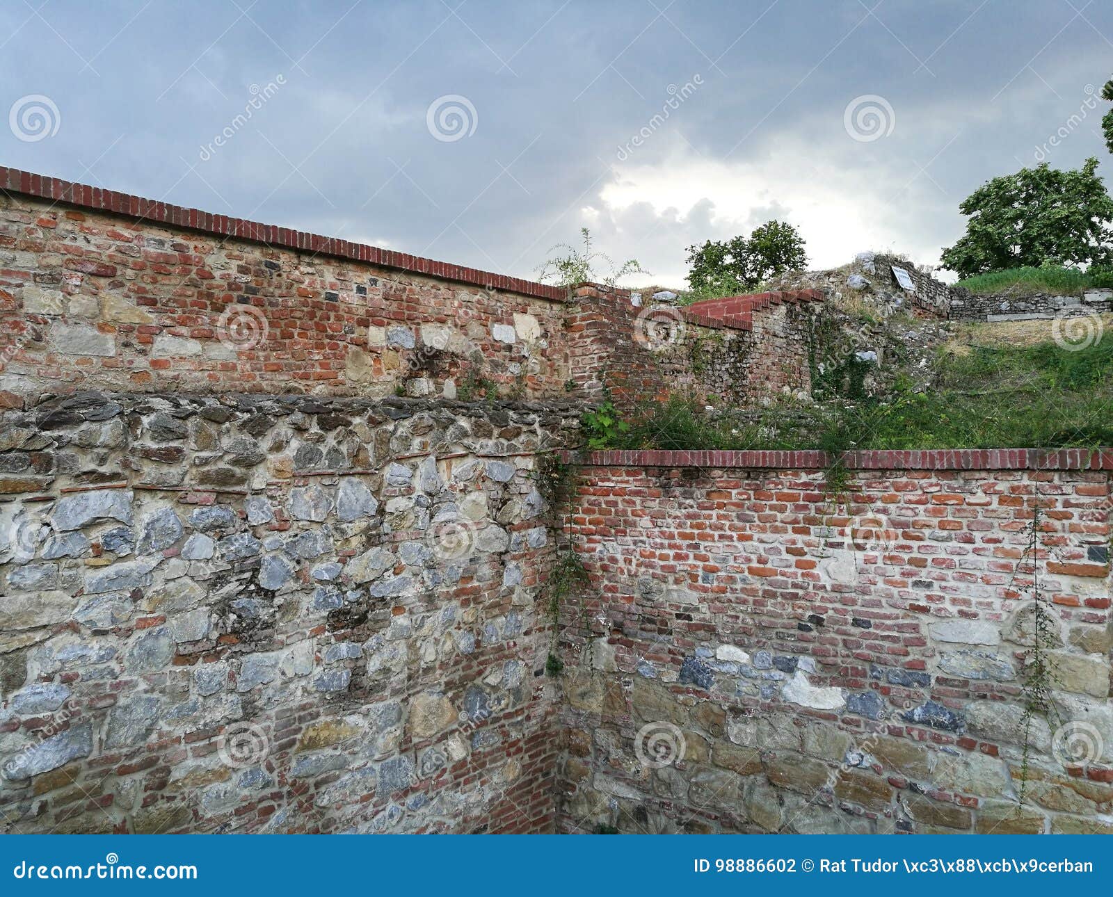 Fortress stock photo. Image of town, wall, oradea, fortress - 98886602