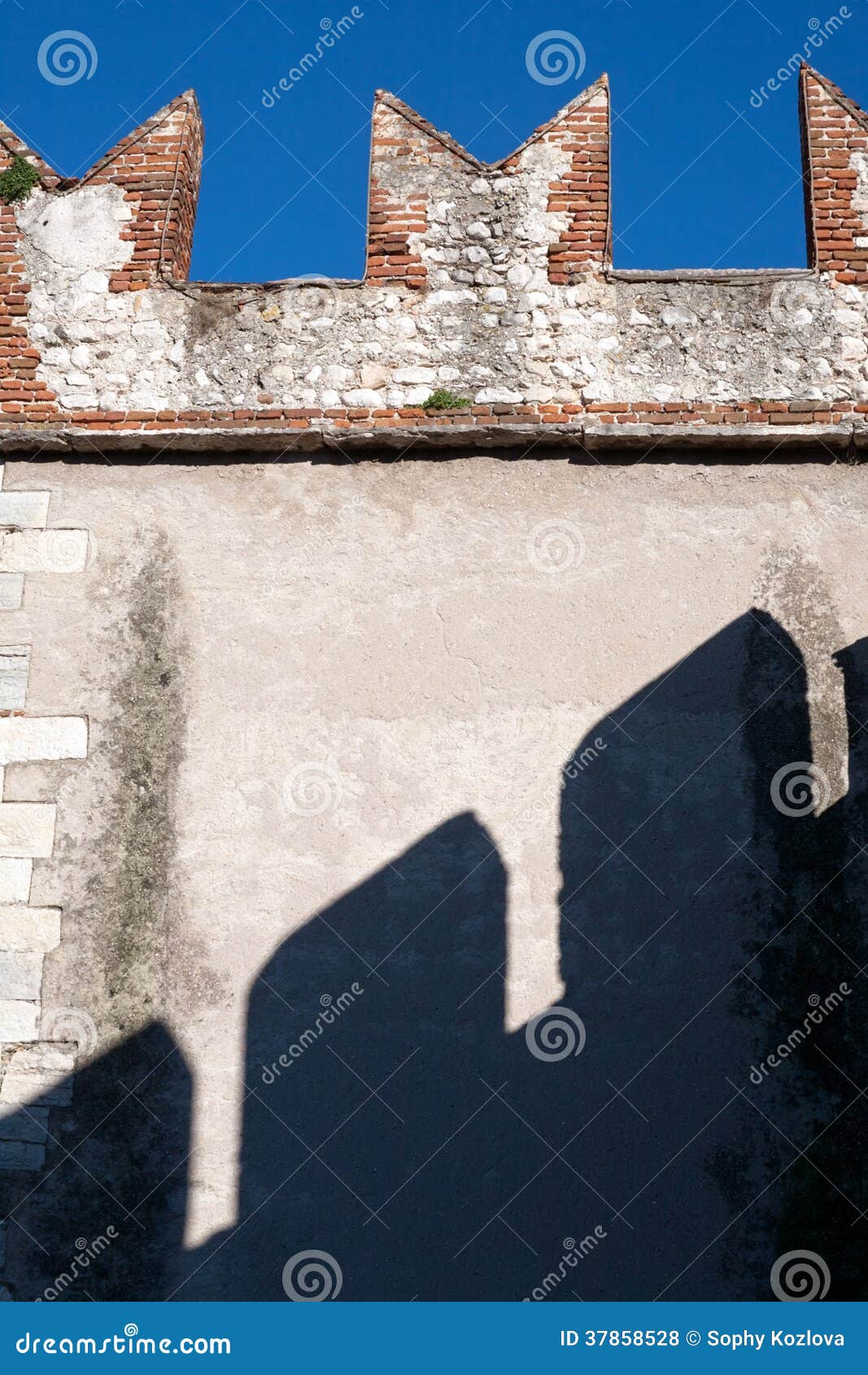 Fortress wall pattern stock photo. Image of protect, fortification ...