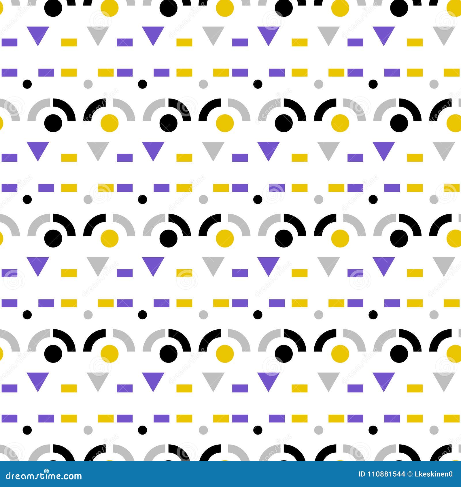 Fortress Walls Pattern Seamless Design Stock Vector - Illustration of ...