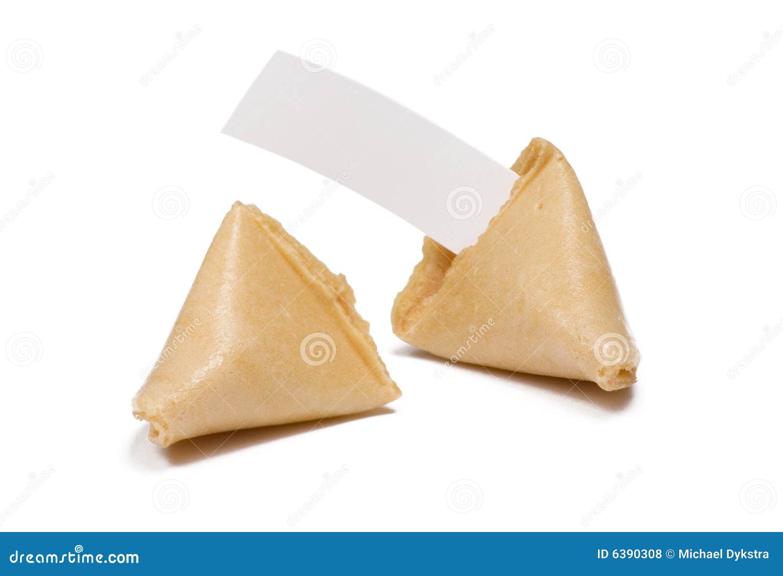 Fortune Cookies Blank Message Stock Photo - Image of luck, answer: 6390308