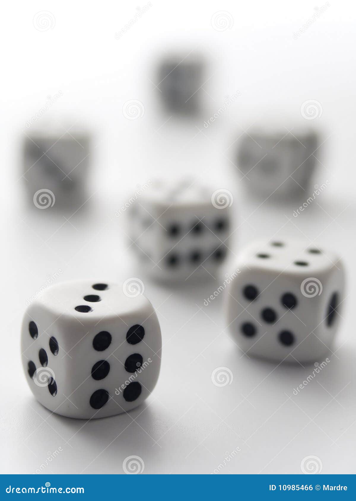 Fortune Cubes stock photo. Image of dots, play, player - 10985466