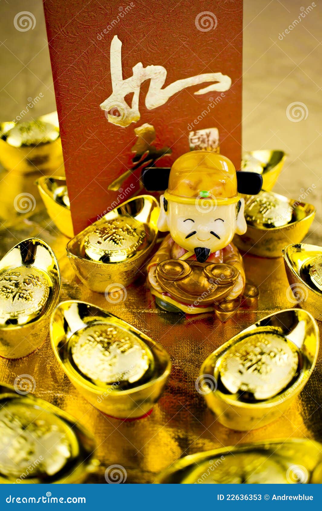 Fortune God stock image. Image of fortune, happiness - 22636353