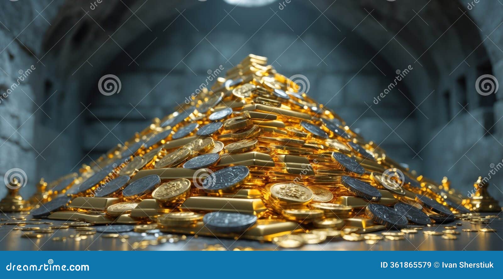 Cents Pyramid Stock Image | CartoonDealer.com #478243